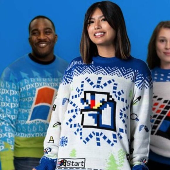 Microsoft | Sweaters | Microsoft Ugly Windows Sweaters Medium New ...